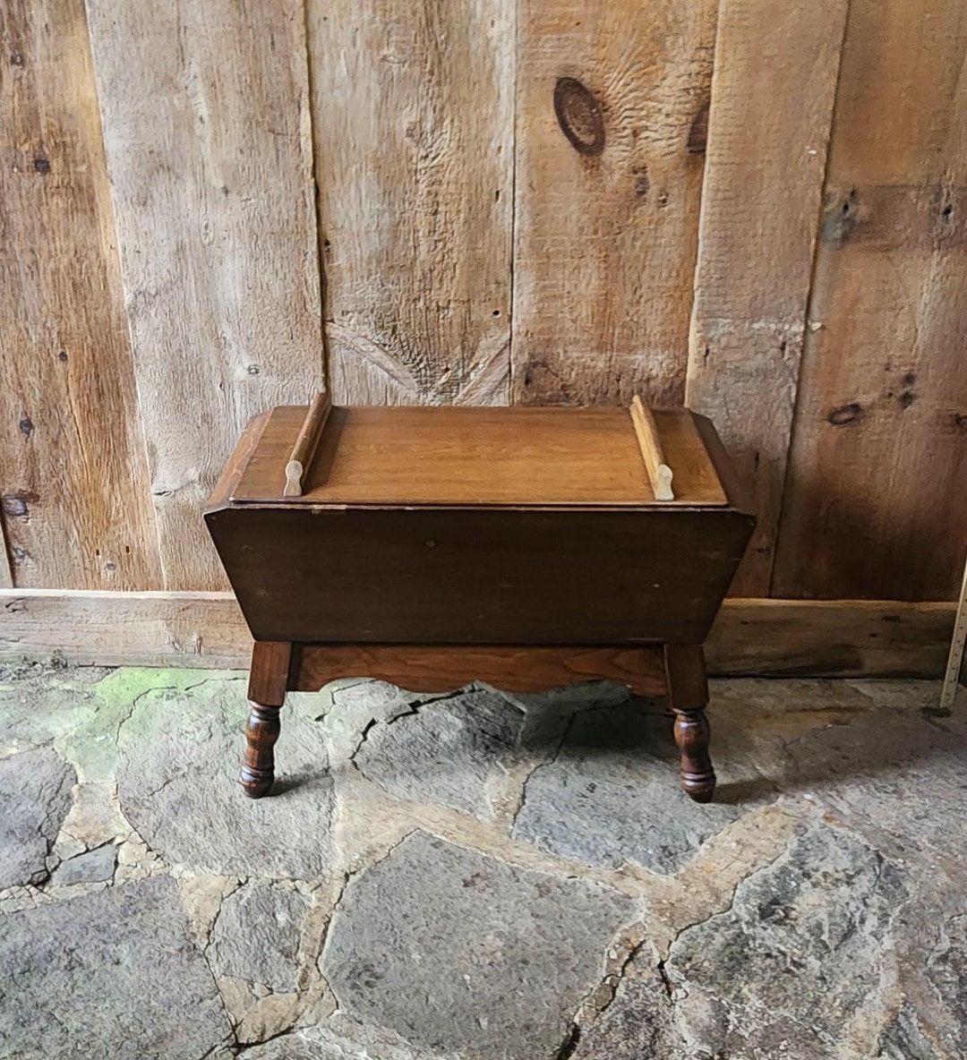 Vintage Dough Box Table - Etsy