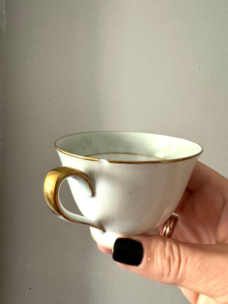 Fine Porcelain Tea Set II Danish Design II Gold Pastel Mint - Etsy