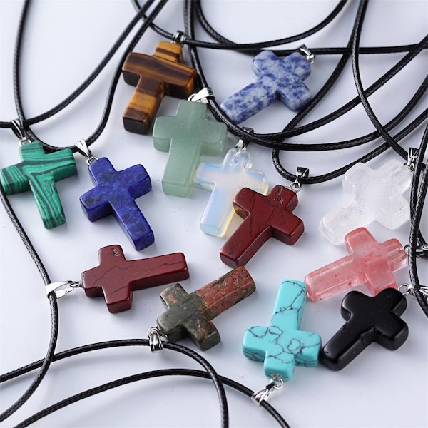 Gemstone Cross - Etsy