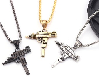 Gold Uzi Chain - Etsy