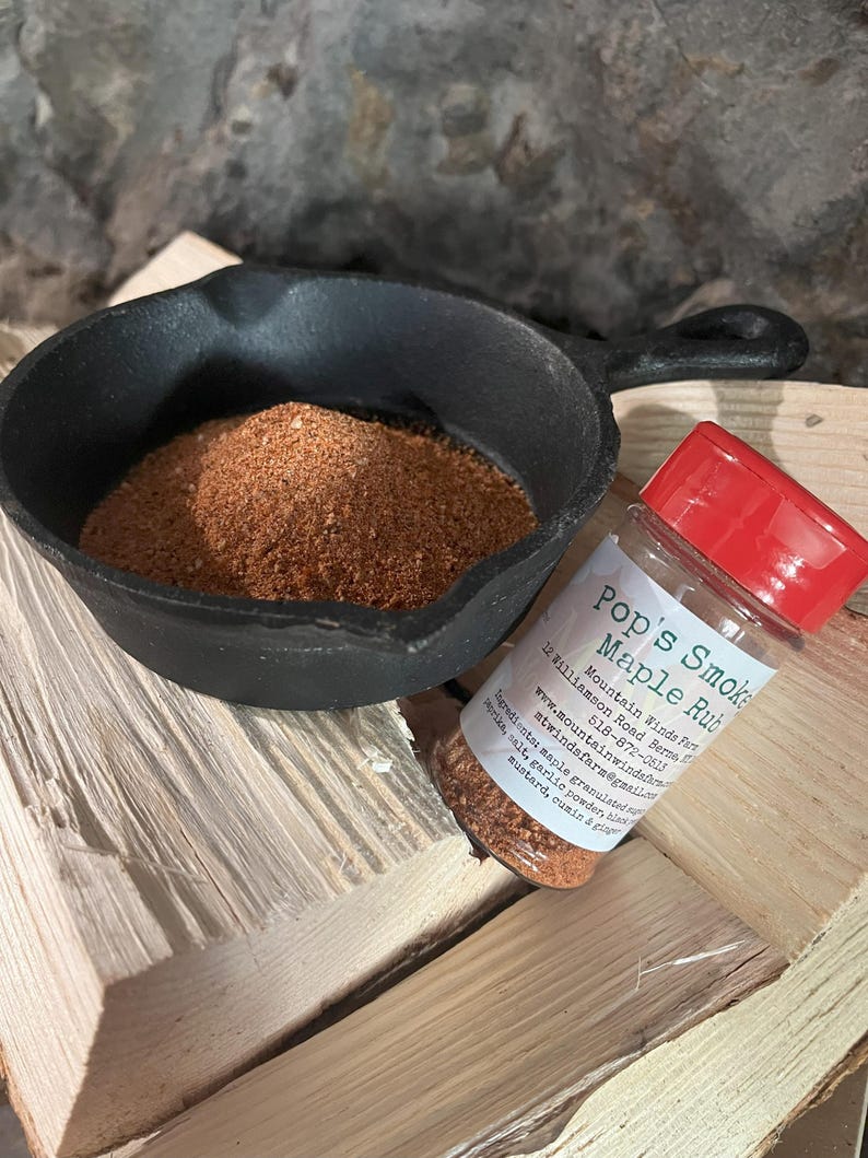 Maple Sugar Spice Rub - Pop's Smokey Maple - Etsy