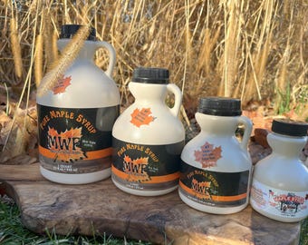 Pure New York Maple Syrup-half Gallon - Etsy