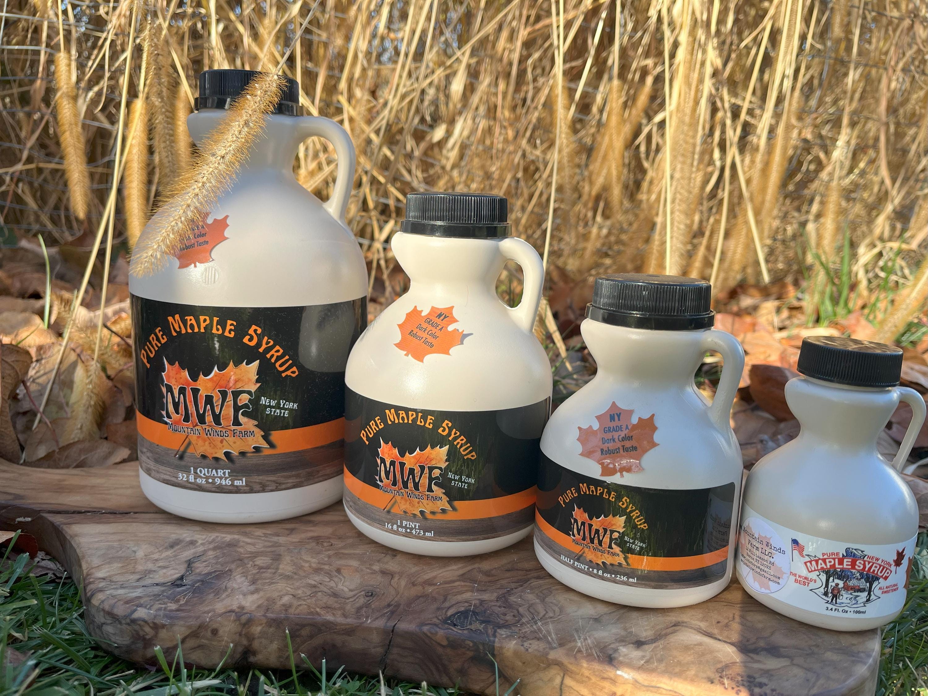 Pure New York Maple Syrup - Plastic Bottle - Etsy