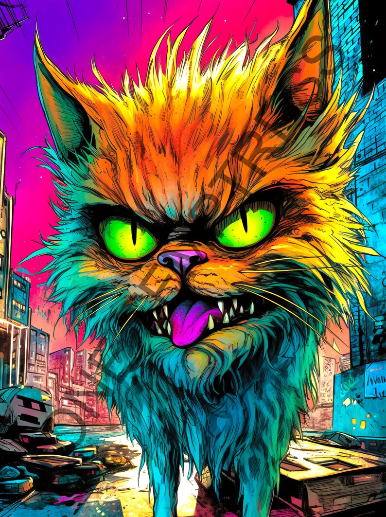 40 Spooky Animals Coloring Book for Adults, Creepy and Horror Coloring ...