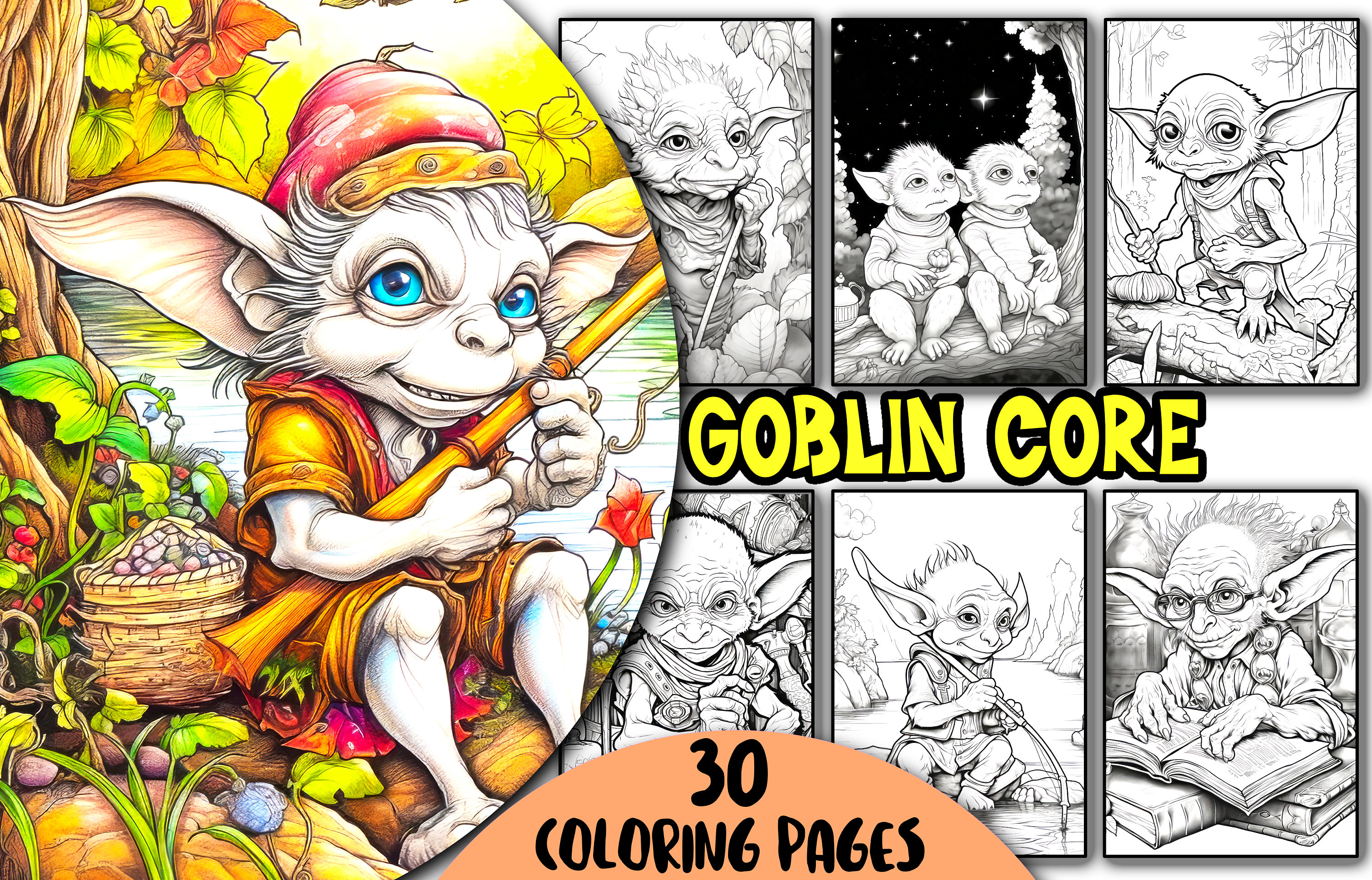 Goblins Coloring Pages