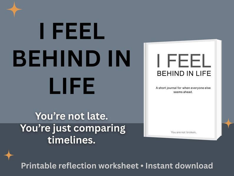 Life Comparison Reset Worksheet – Personal Growth Reflection (PDF ...