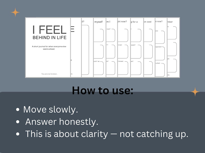 Life Comparison Reset Worksheet – Personal Growth Reflection (PDF ...