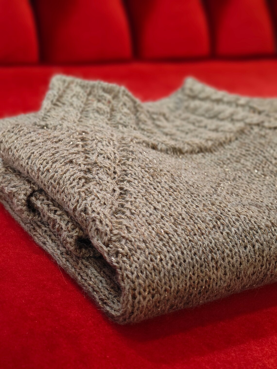 Knitted Sweater Handmade - Baby Yak, Extra Thin Alpaca, Merino Wool - Etsy