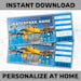 Water Park Ticket Template - Water Park Gift Voucher Template - Aqua ...