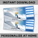 Snowboarding Ticket Template - Snowboarding Gift Voucher - Snowboard ...