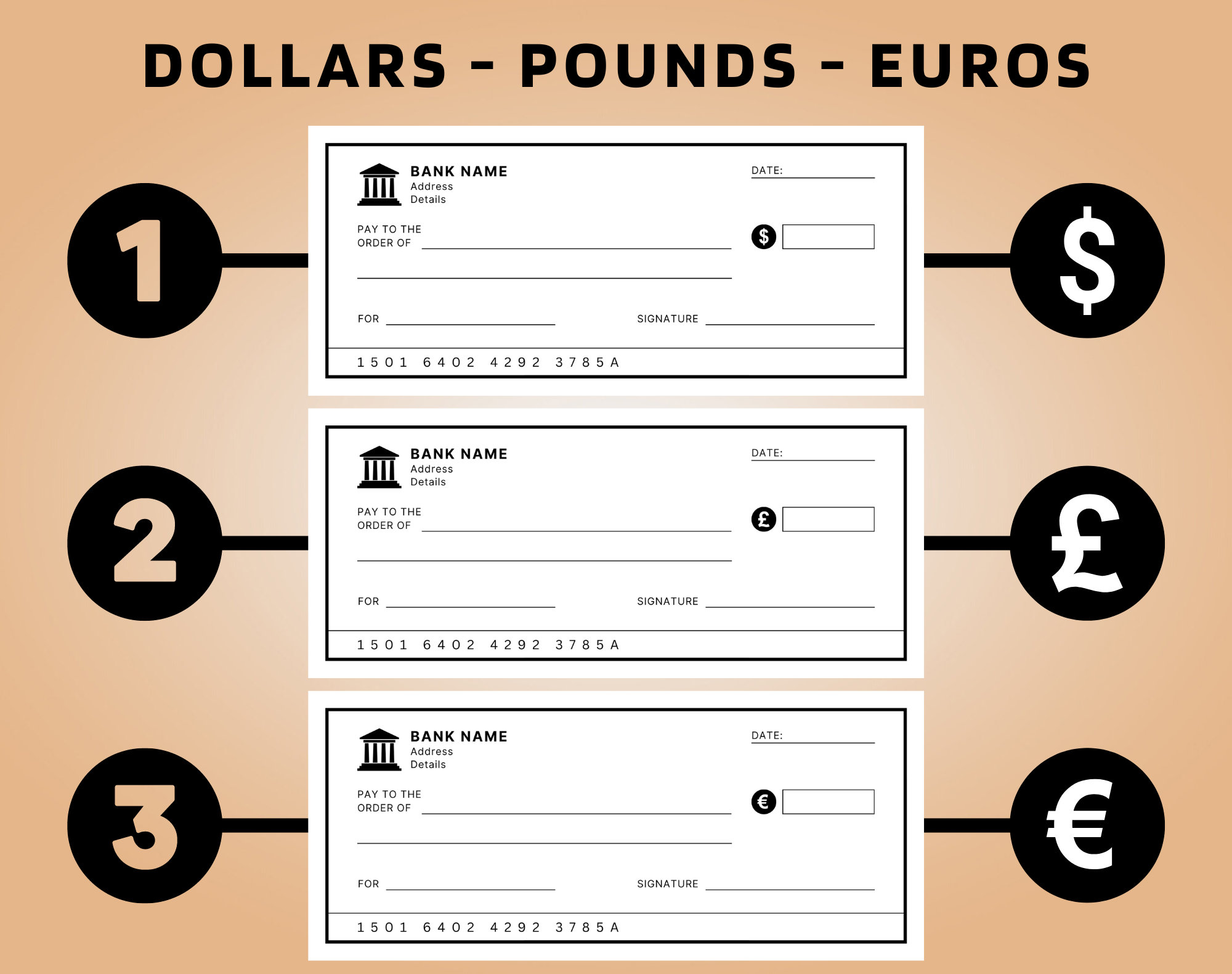 Blank Cheque Blank Check Template Blank Checks Editable Cheque Template ...