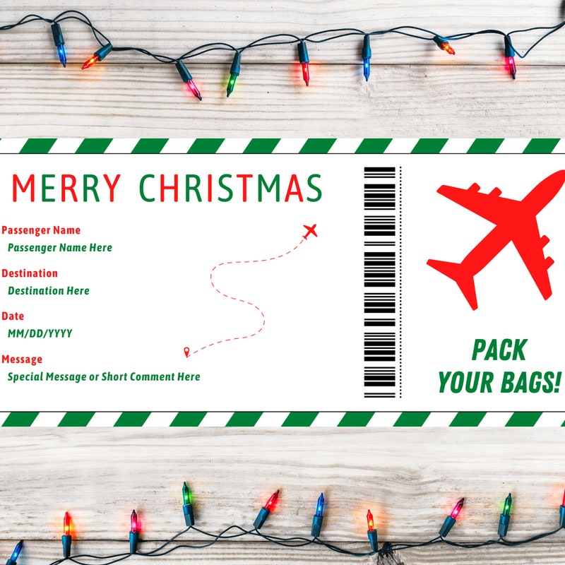 United Boarding Pass Card - Etsy