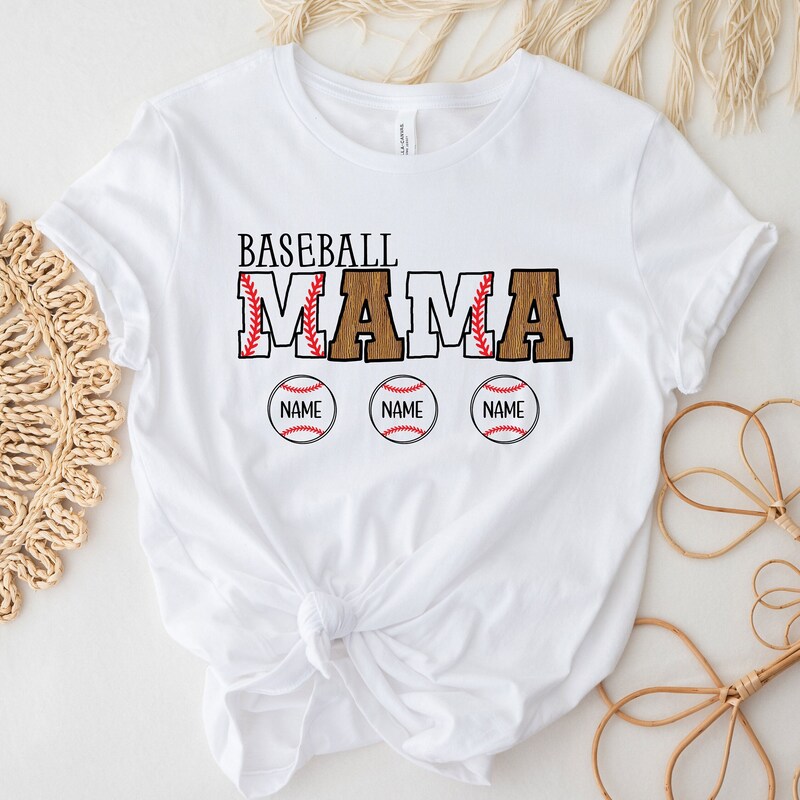 Baseball Mom Shirts - Etsy