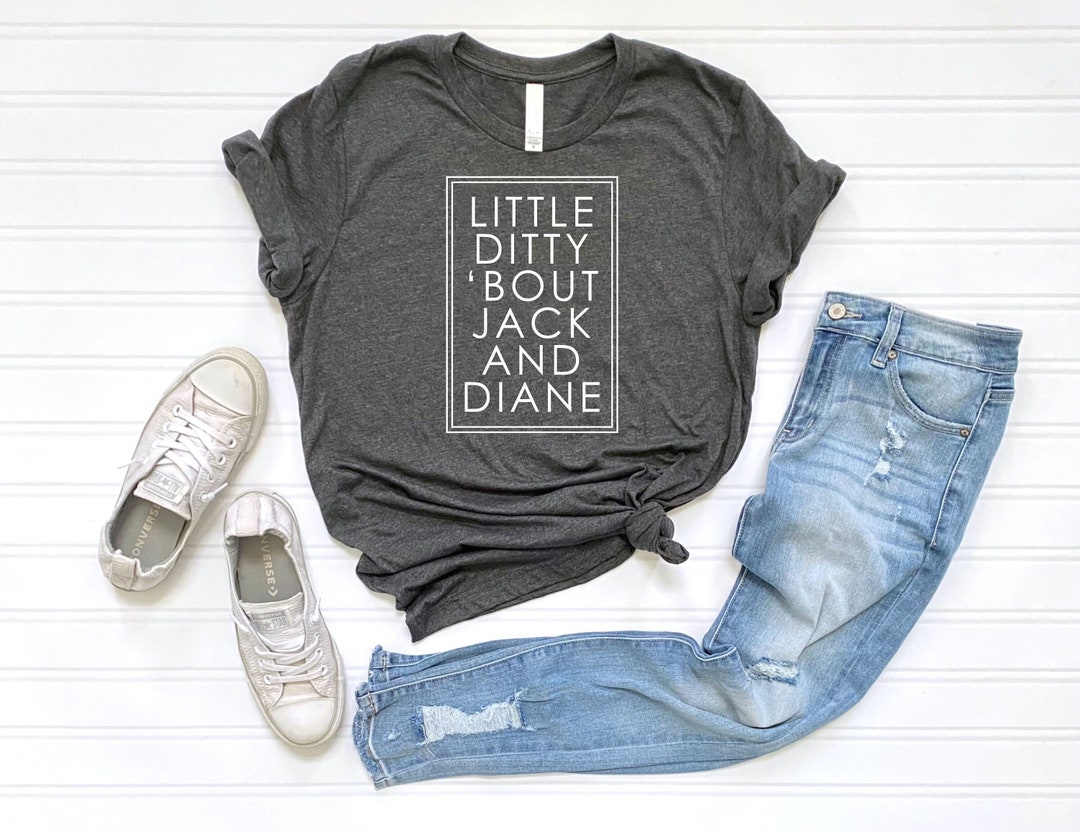 Little Ditty 'bout Jack and Diane Shirt, Rock Music Shirt, Concert Tour ...