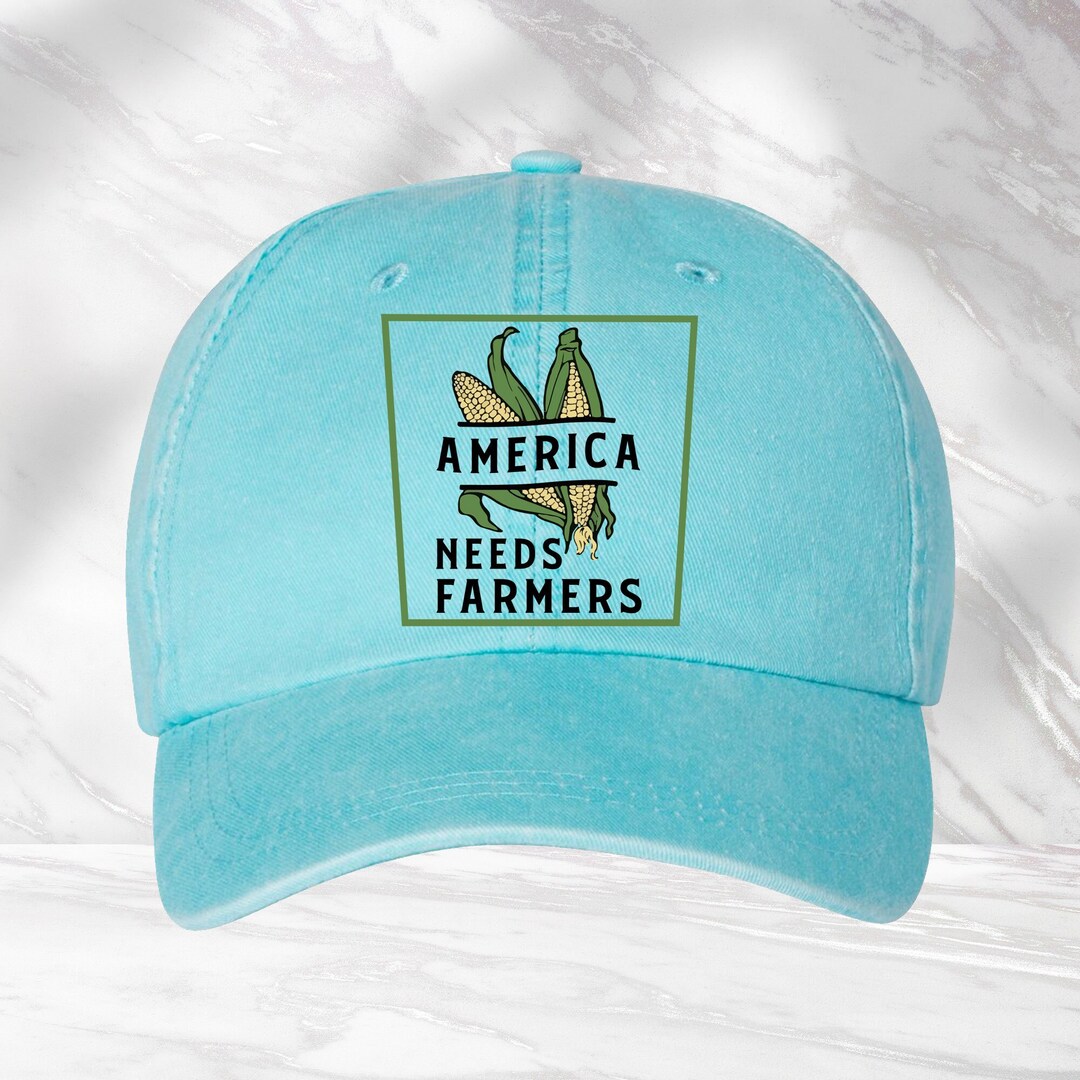 America Needs Farmers Hat, Farmer Support Hats, Farming Pride Hats ...