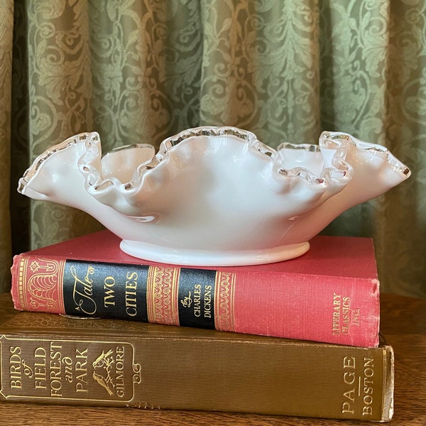 Fenton Silver Crest - Etsy