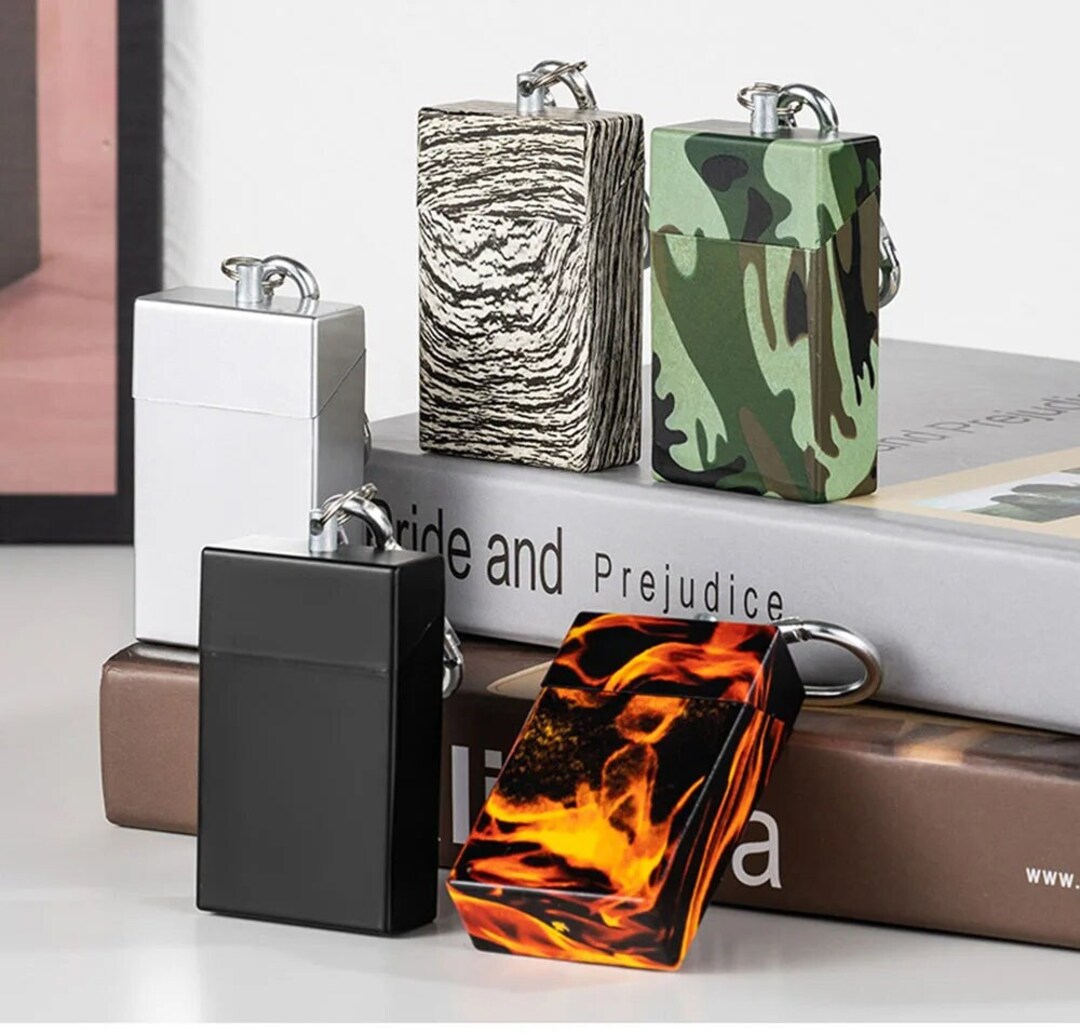 Metal Ash Tray Drawer With Keychain Available in 5 Colours - Etsy