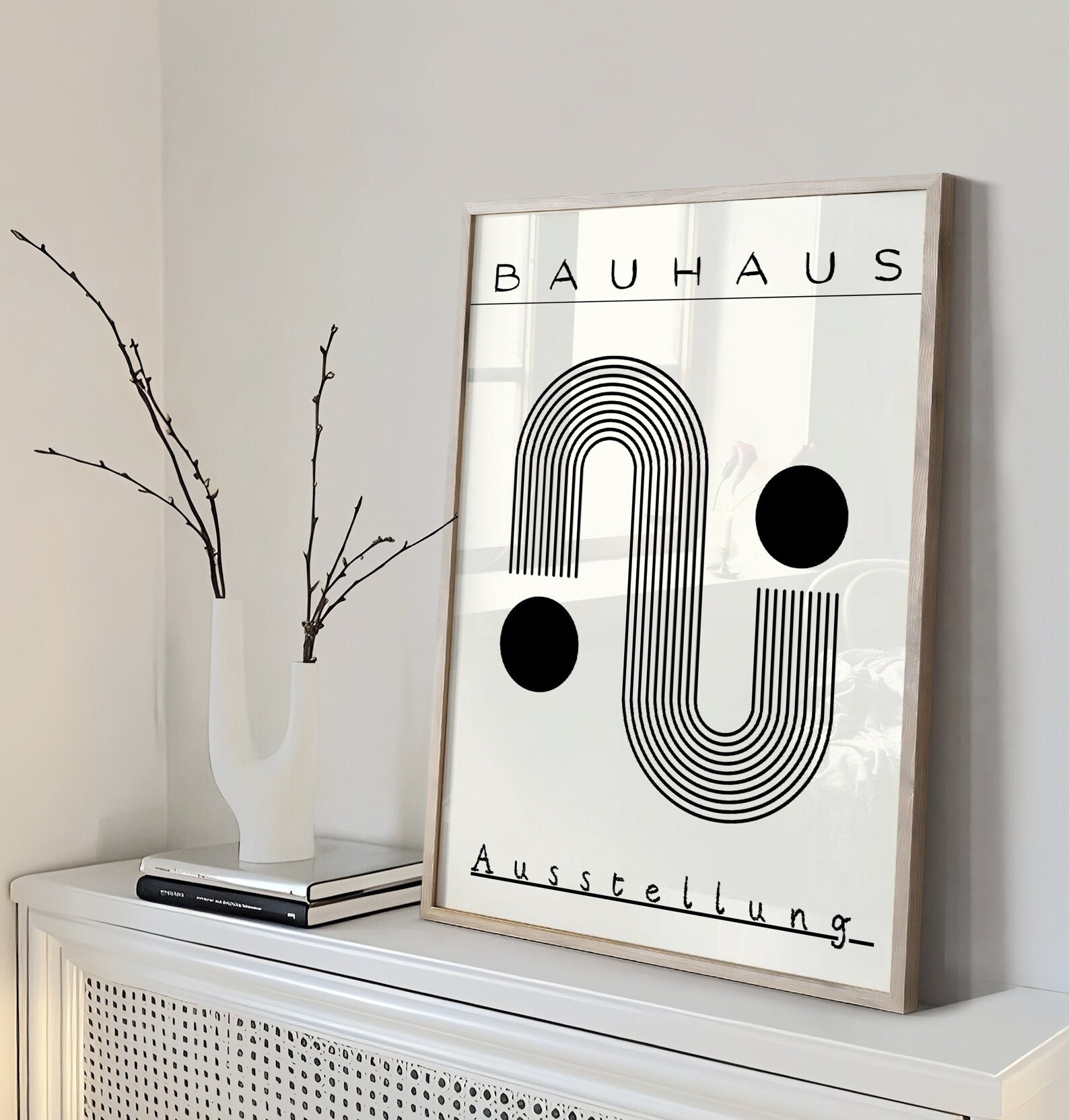 Bauhaus Printable Poster Set of 2mid Century Modern - Etsy