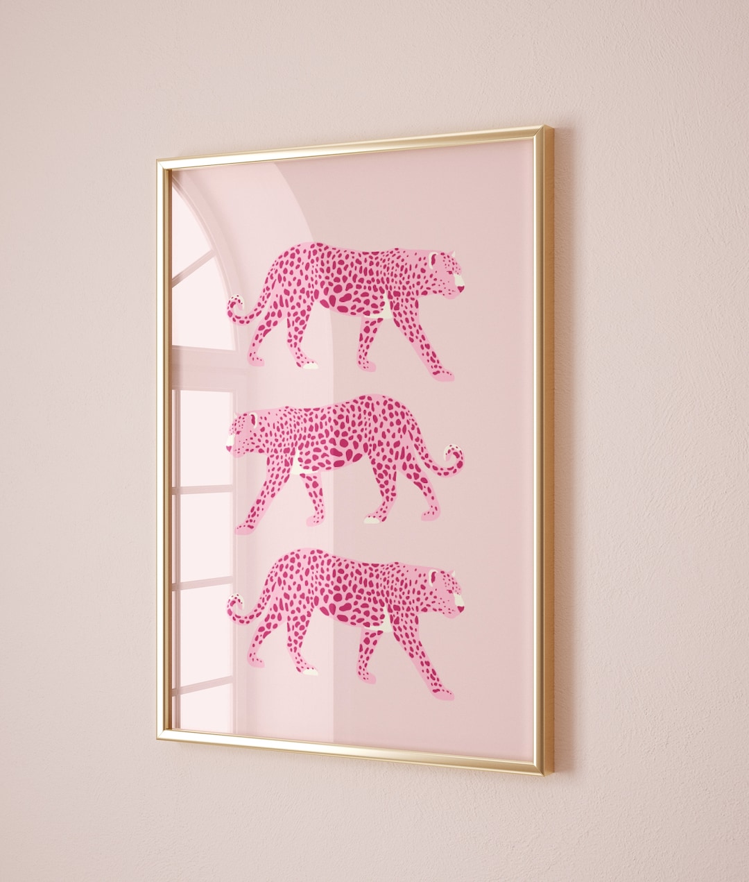 Cheetah Animal Print, Preppy Wall Art, Preppy Dorm Room Decor ...