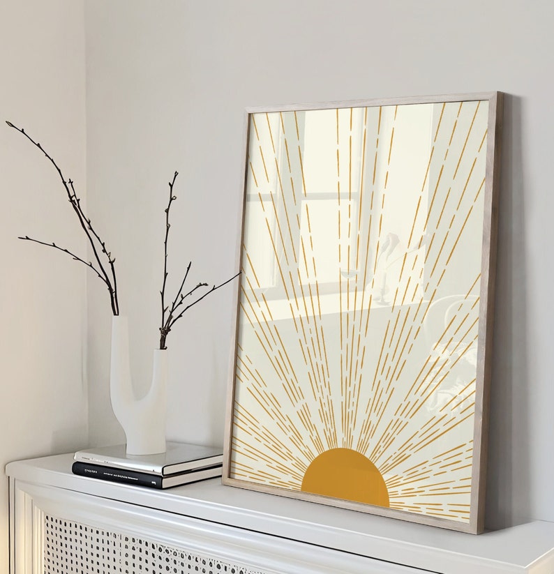 Boho Wall Art Prints: Neutral Modern Set of 3 (digital Download) - Etsy