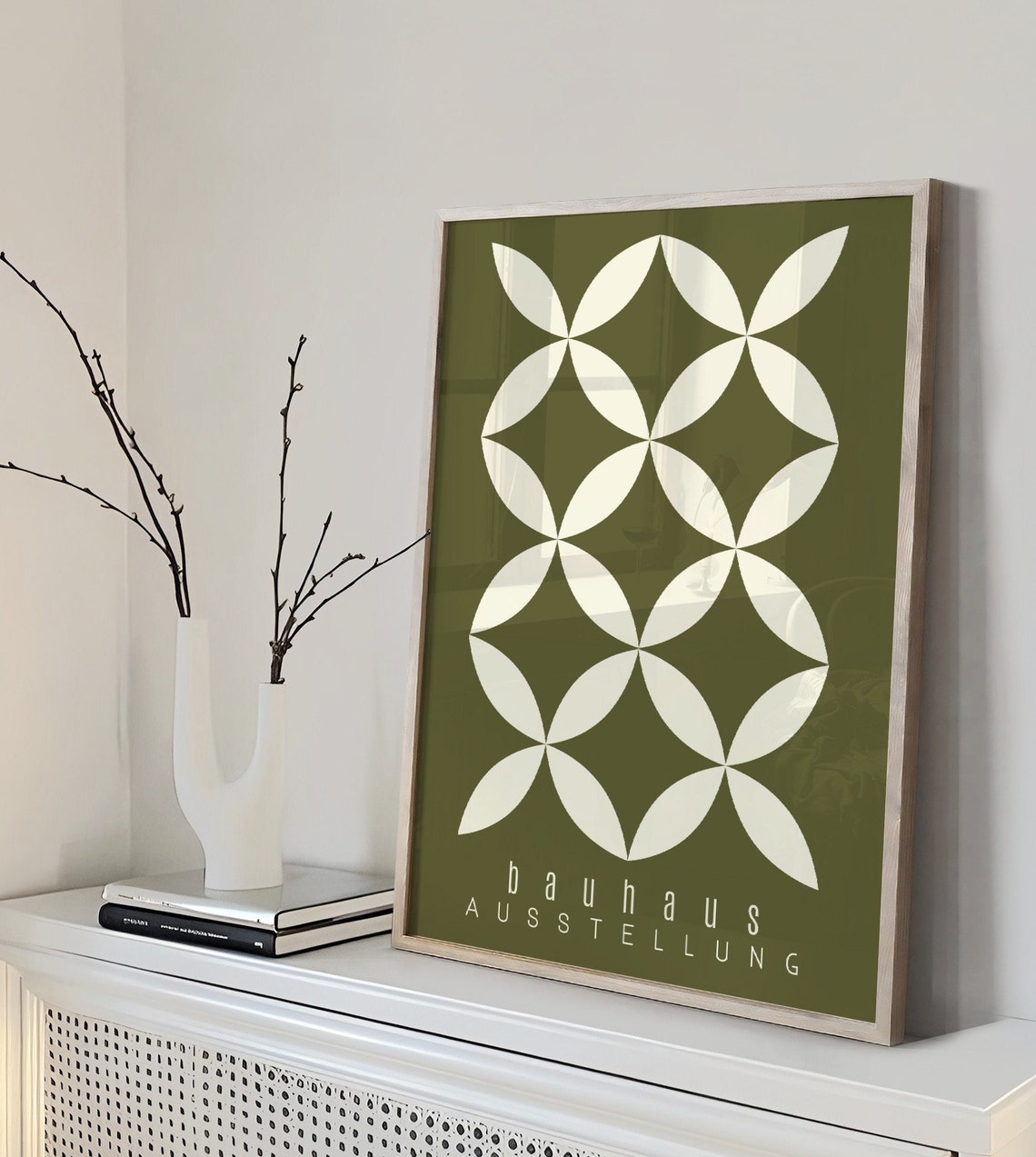 Bauhaus Printable Poster Set of 2 Mid Century Modern Print - Etsy