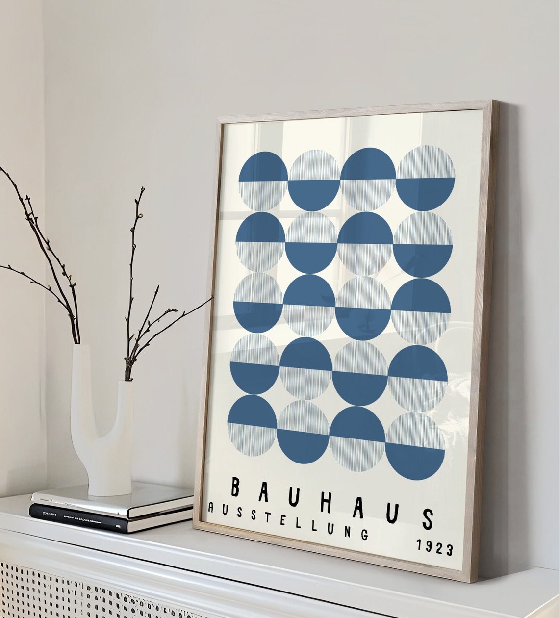 Bauhaus Printable Poster Set of 2 Mid Century Modern Print - Etsy