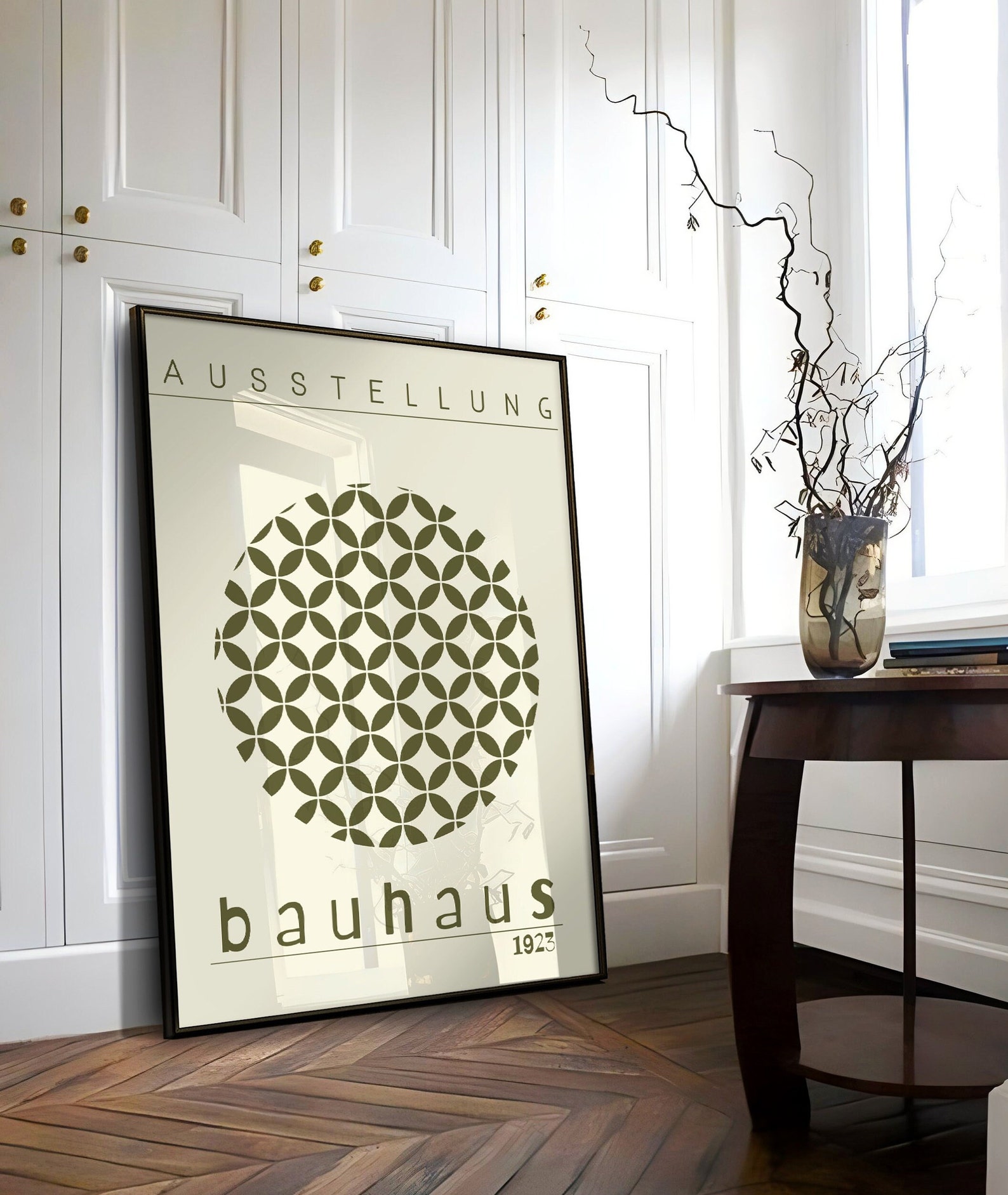 Bauhaus Printable Poster Set of 2 Mid Century Modern Print - Etsy