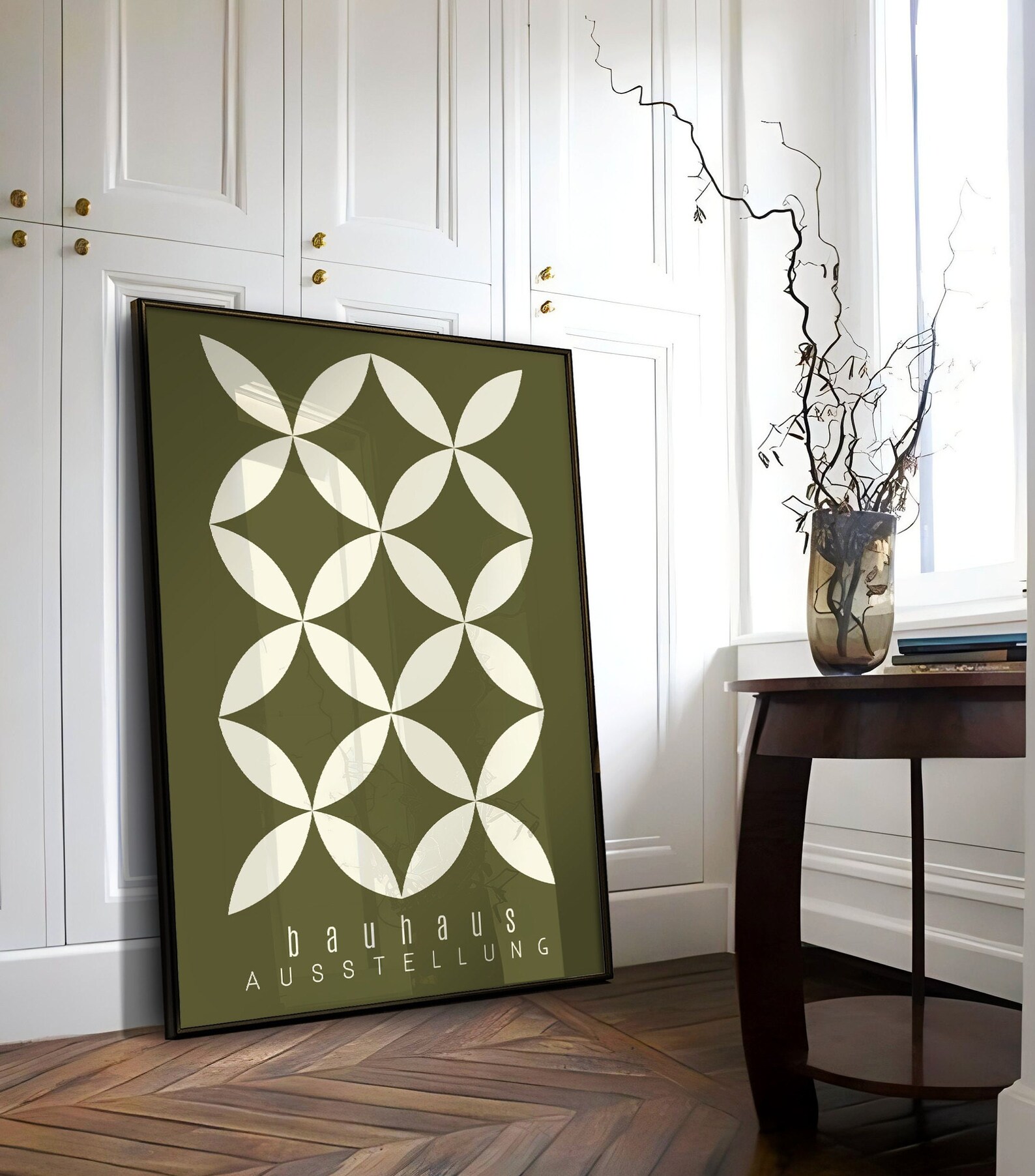 Bauhaus Printable Poster Set of 2 Mid Century Modern Print - Etsy