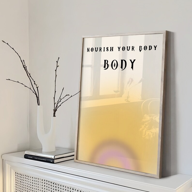 Positive Aura Posters Set of 3 Gradient Print Spiritual Art - Etsy