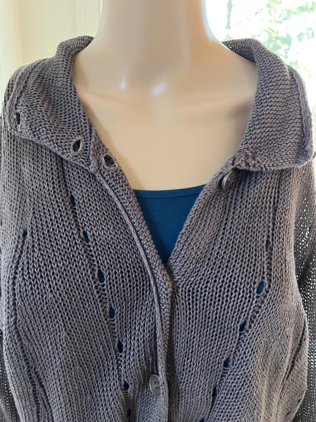 Oska Linen Cardigan Size M/L - Etsy