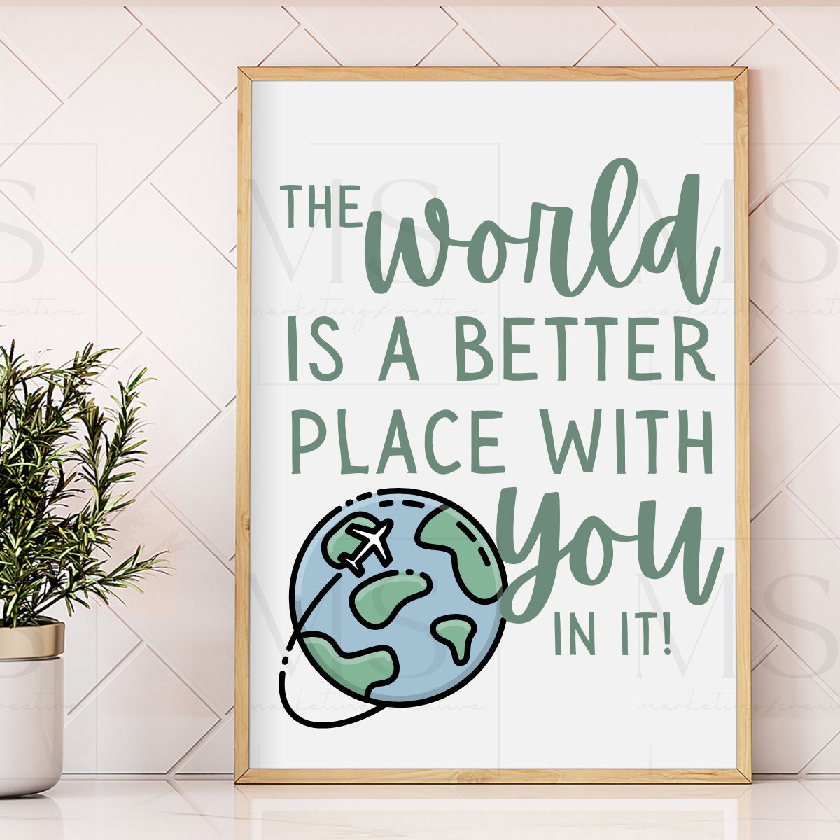 Teacher Appreciation Digital Download Posters - Around the World Theme ...
