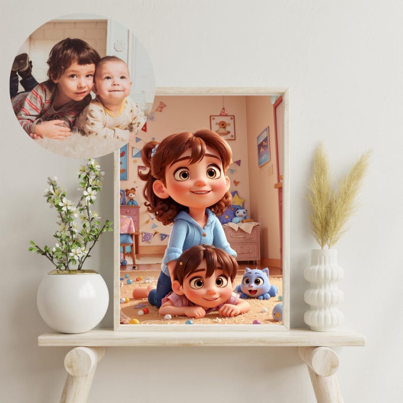 Fun Cartoon Portrait, Custom Cartoon Portrait, Couples Portrait, Best ...
