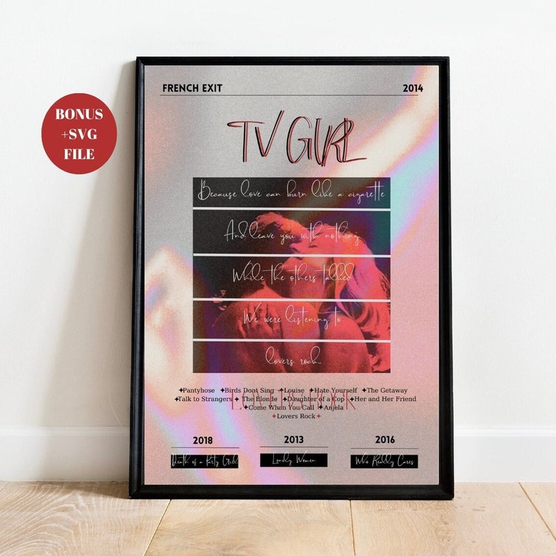 Tv Girl Posters - Etsy