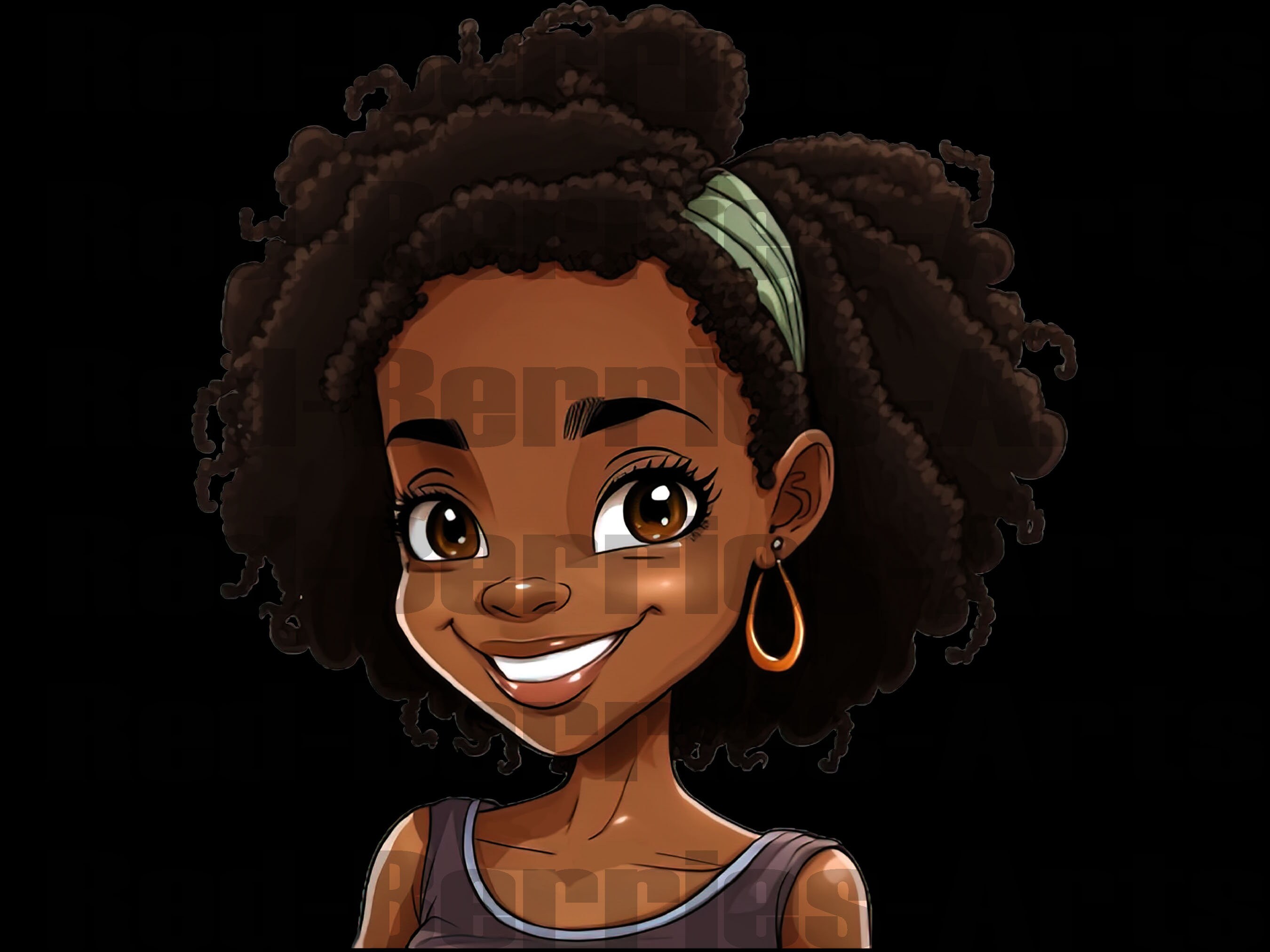 4 Little Black Girl Png Clip Art Afro Girls Black Girls Clip - Etsy