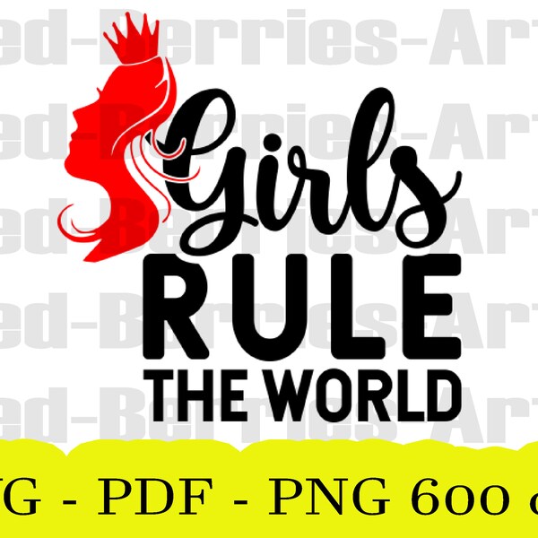 Women Rule the World Svg - Etsy