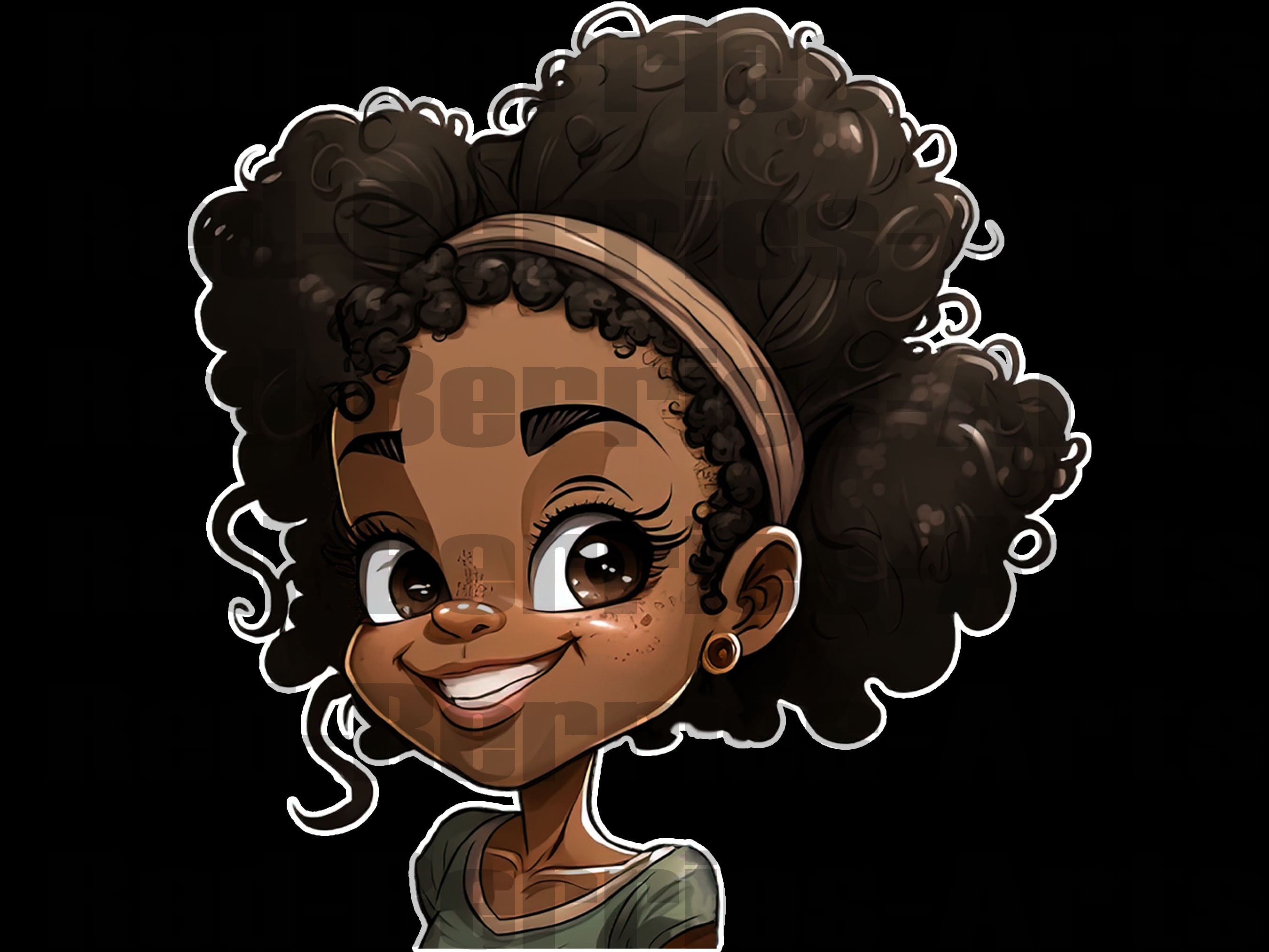 4 Little Black Girl Png Clip Art Afro Girls Black Girls Clip - Etsy