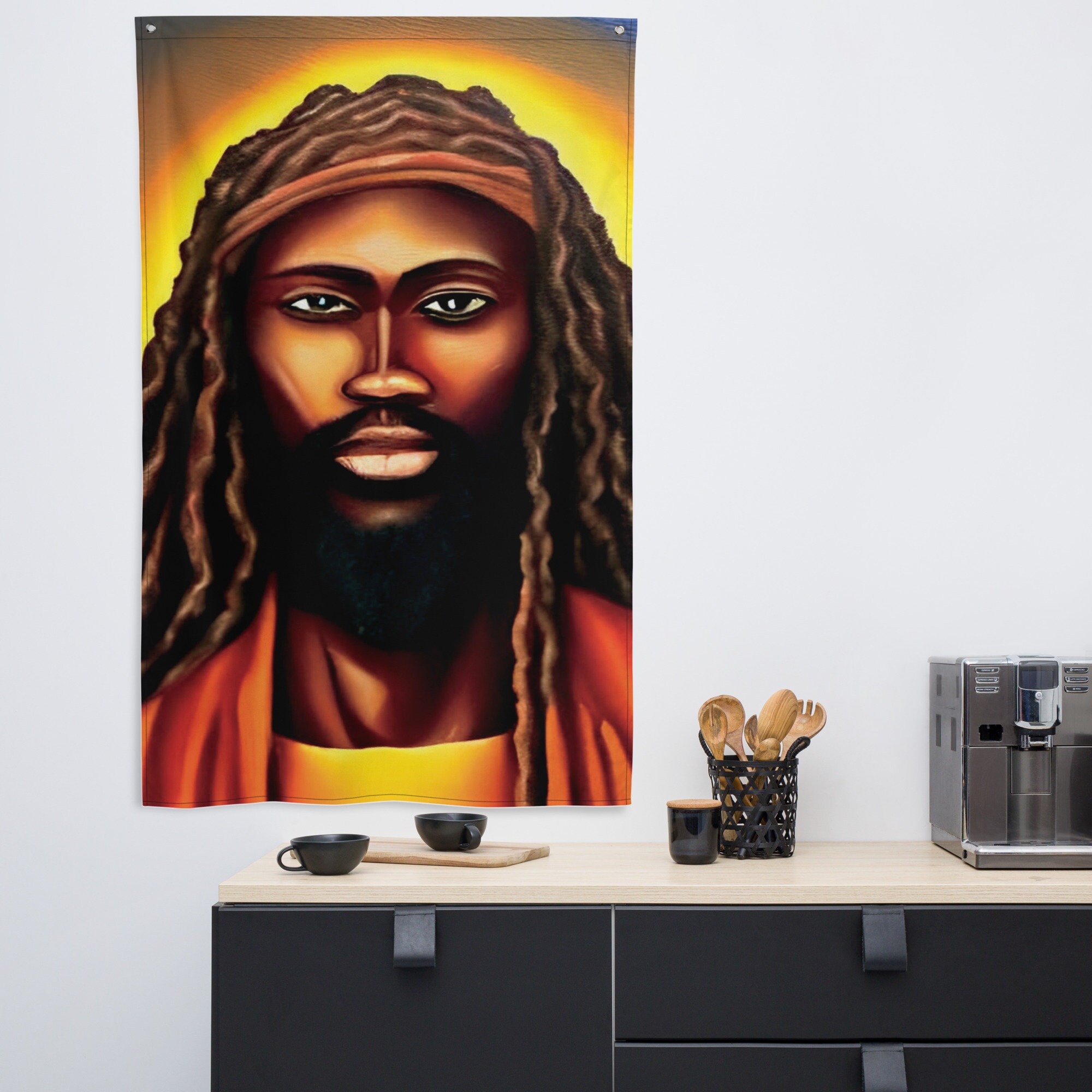 Jesus With Dreads Tattoo