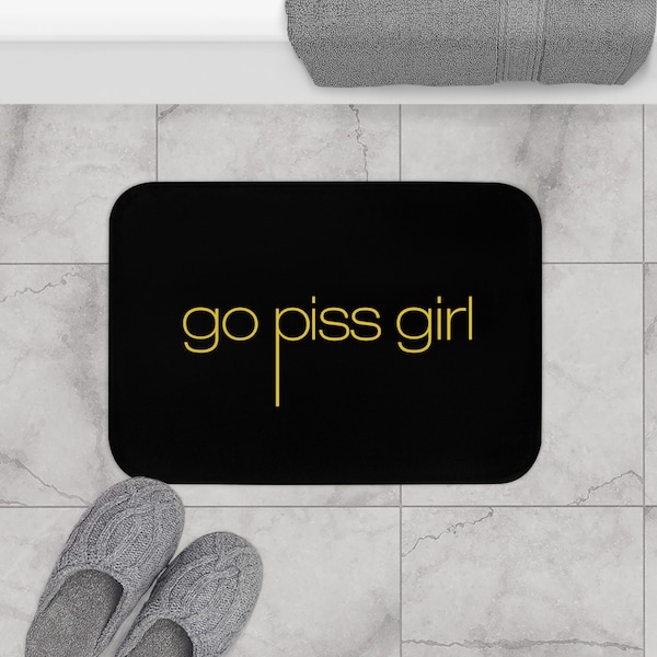 Funny Bath Mat - Etsy Canada