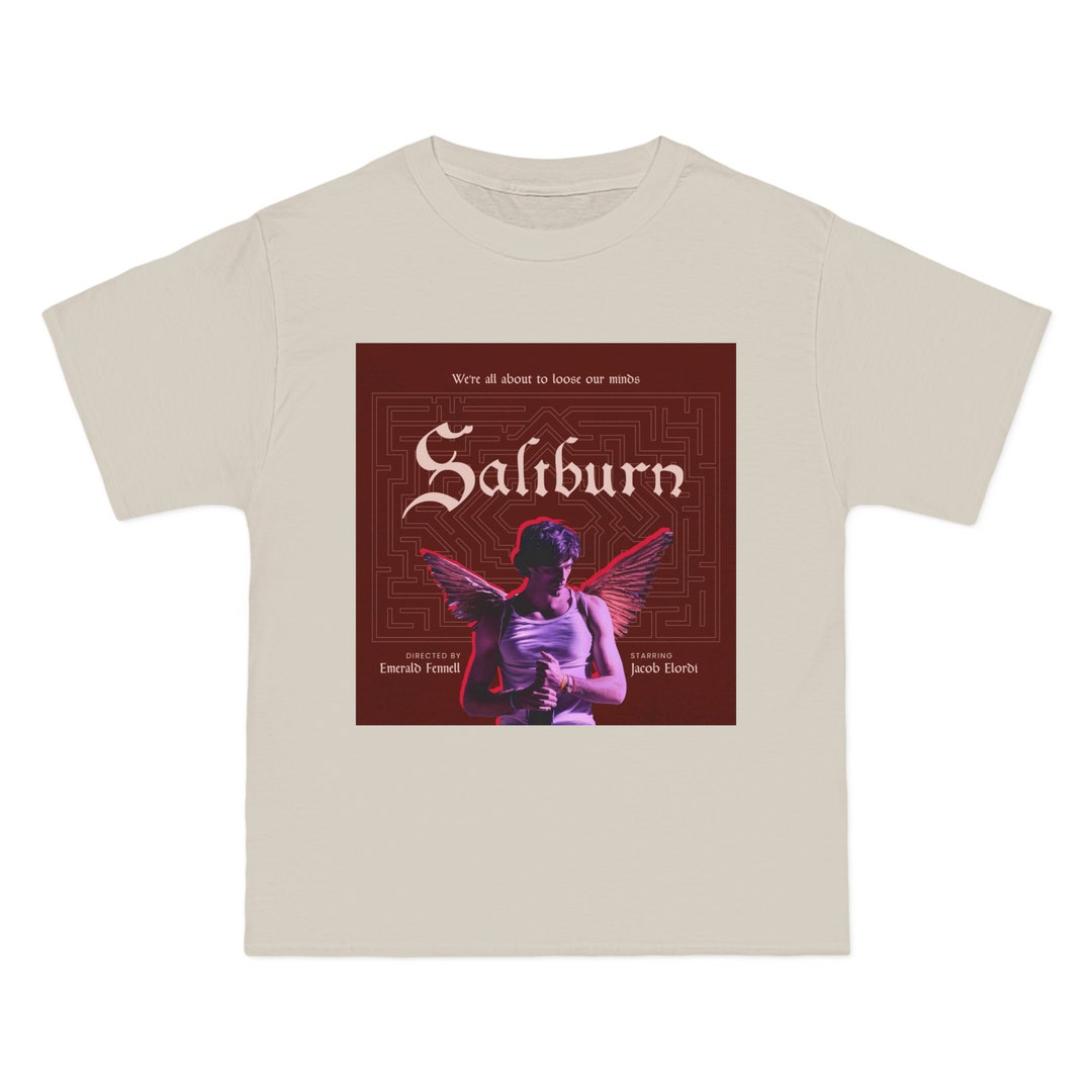 Saltburn Tshirt, Jacob Elordi Unique Cinema Fan Merchandise - Etsy