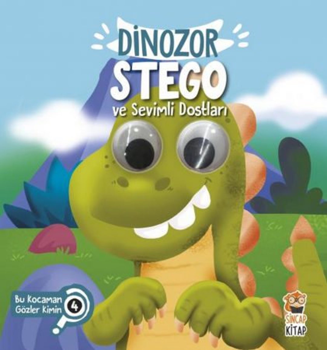 Dinosaur Stego and His Cute Friends - Etsy