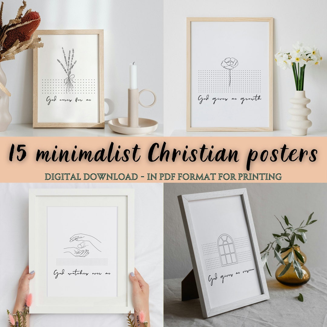 Downloadable Christian Minimalist Bundle Downloadable Christian ...