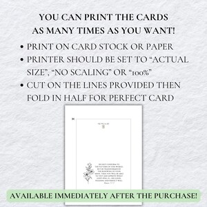 60 Christian Greeting Cards Set With Most Popular Bible Verses ...