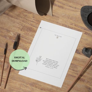60 Christian Greeting Cards Set With Most Popular Bible Verses ...