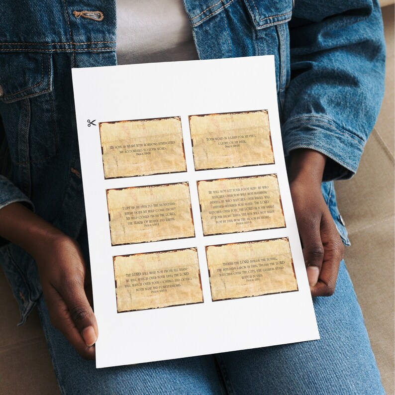 60 Downloadable Bible Cards for Printing Cards for Daily Devotion ...