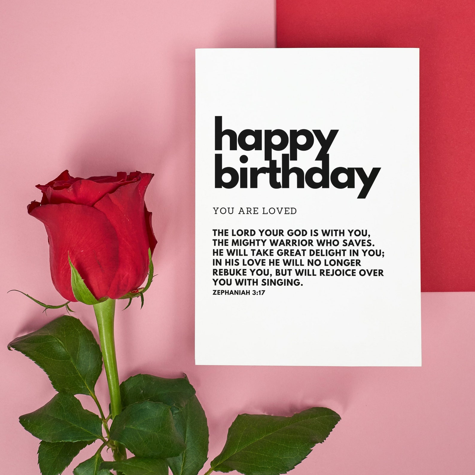 Set of 20 Christian Foldable Cards With Bible Birthday Wishes ...