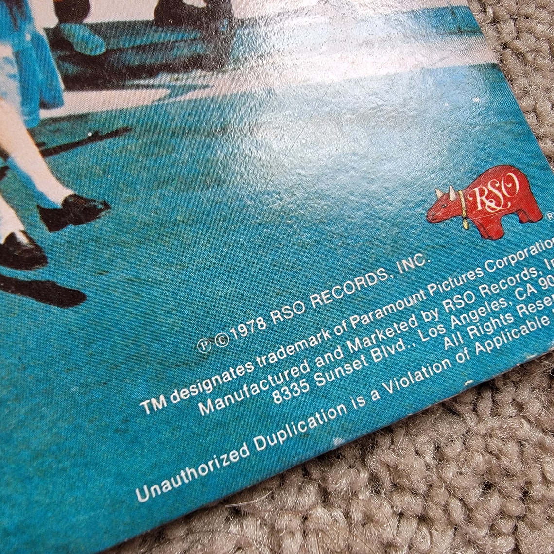 Grease Original Motion Picture Soundtrack (1978) - Vintage Vinyl Record ...