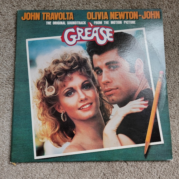Grease Original Motion Picture Soundtrack 1978 Vintage Vinyl Record - Etsy