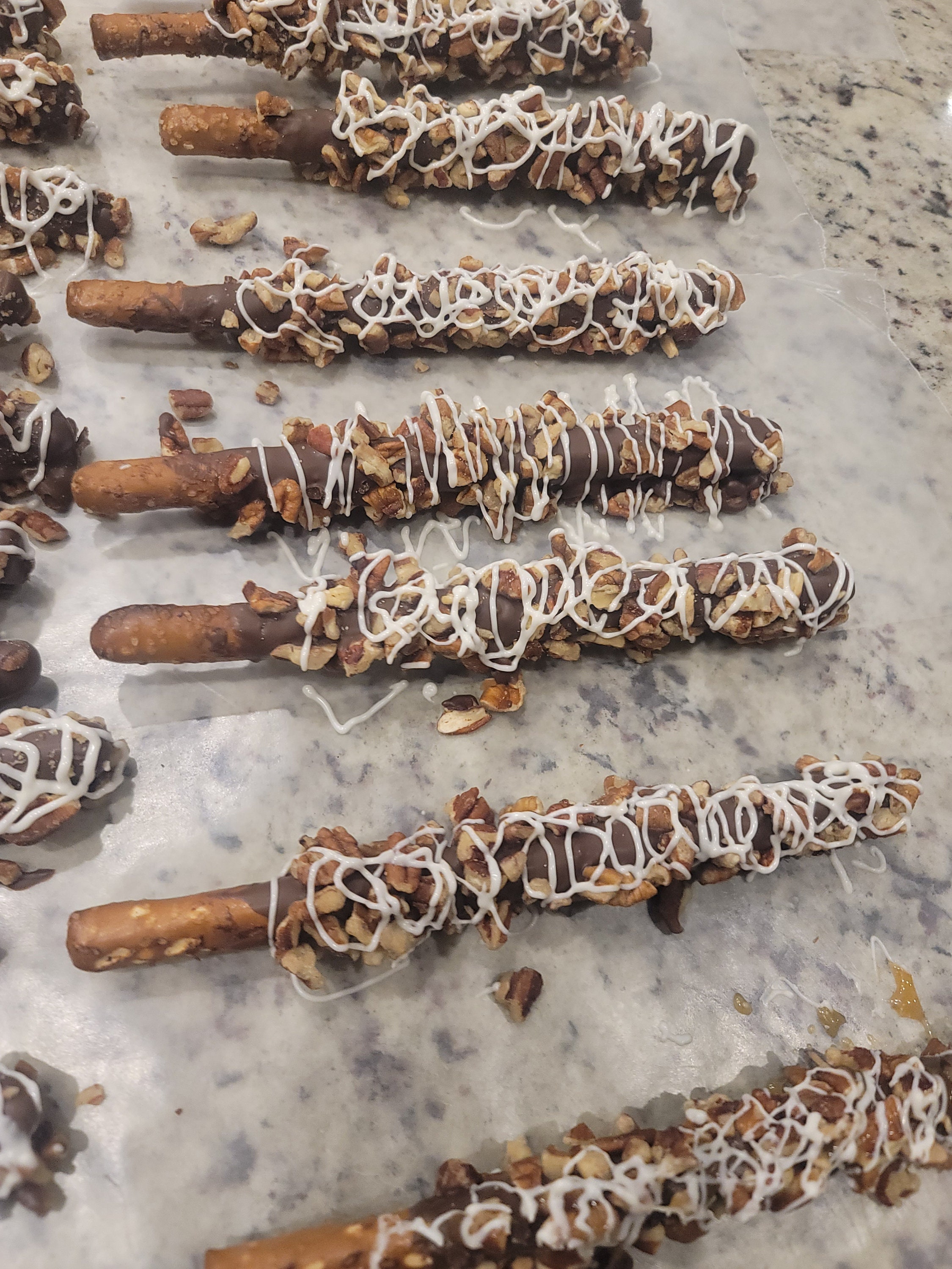 Gourmet Pretzel Rods - Etsy
