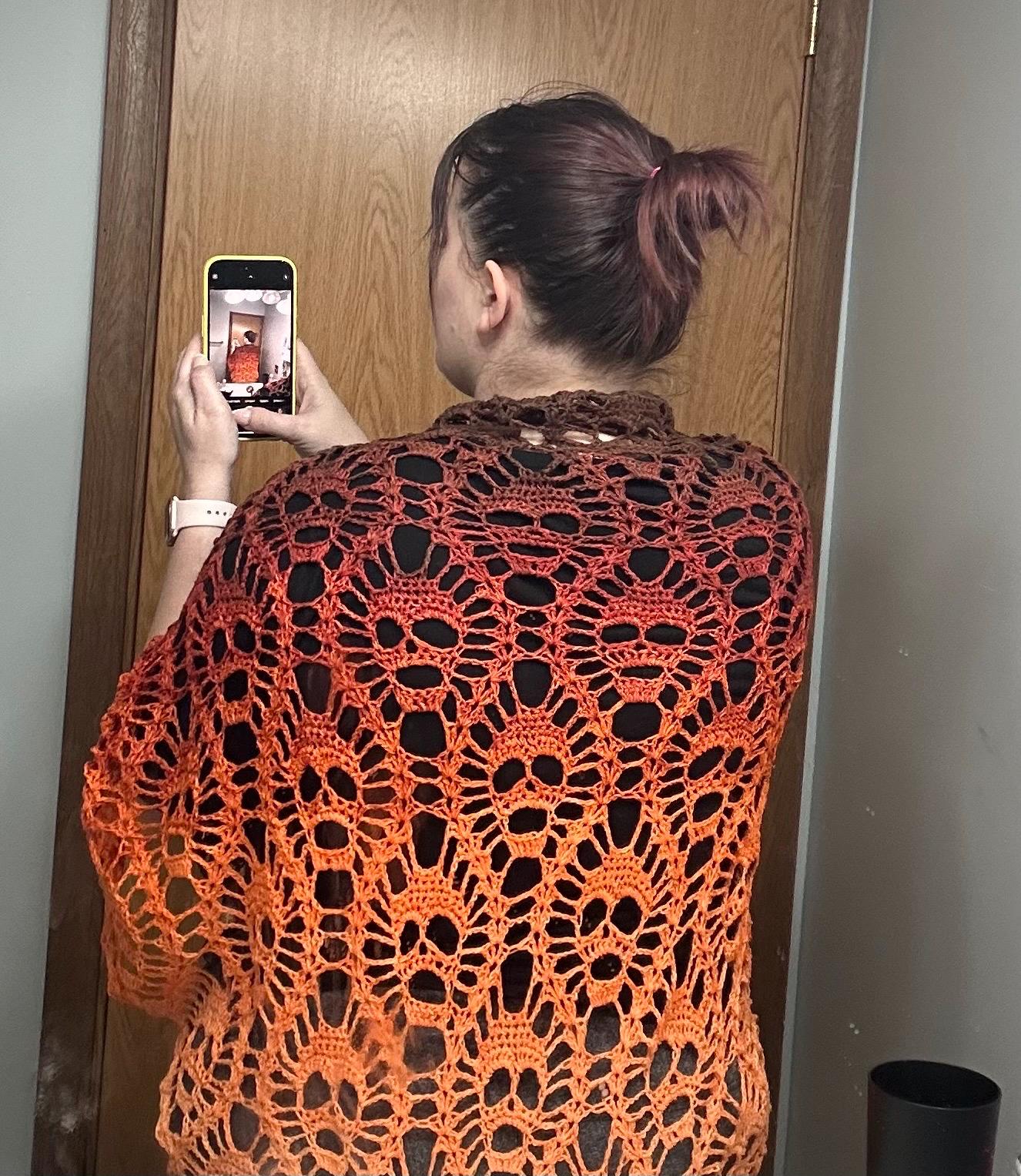 Crochet Skull Shawl - Etsy