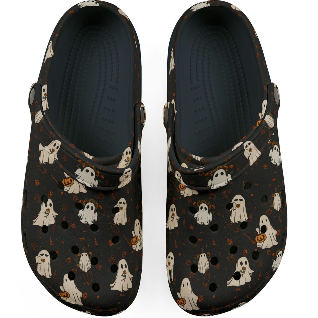 Floating Ghosts Foam Clogs - Etsy